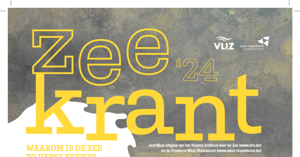 Zeekrant 2024: jaarlijkse uitgave van het Vlaams Instituut voor de Zee ...