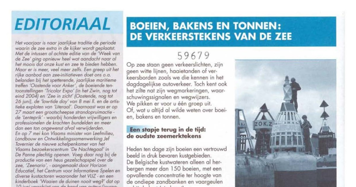Boeien, bakens en tonnen: de verkeerstekens van de zee