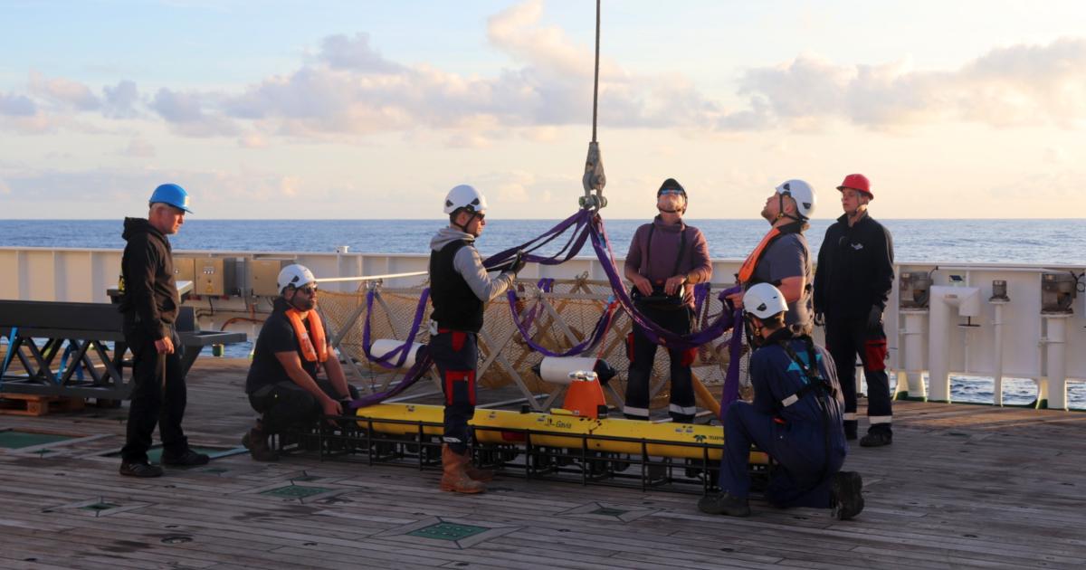 Onderwaterrobot AUV Barabas doet onverwachte ontdekking tijdens recordduik